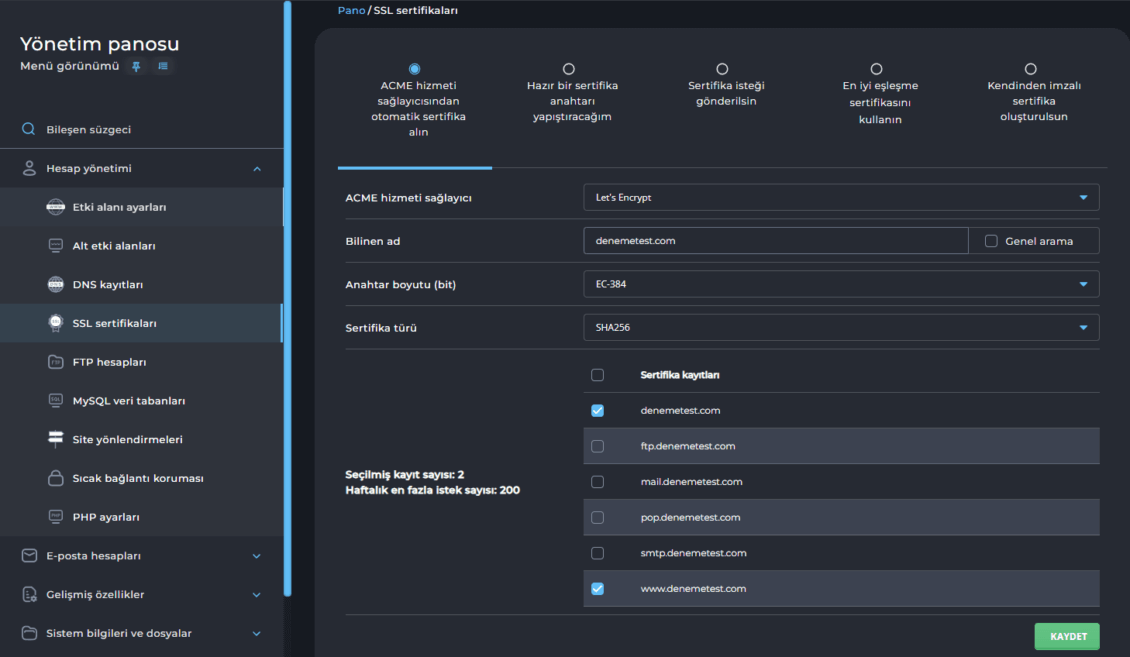 DirectAdmin Nedir? - BurtiNET